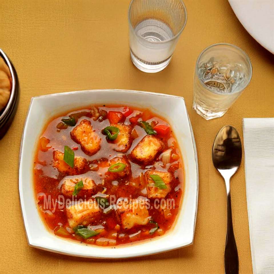 Chilli paneer recipe gravy store